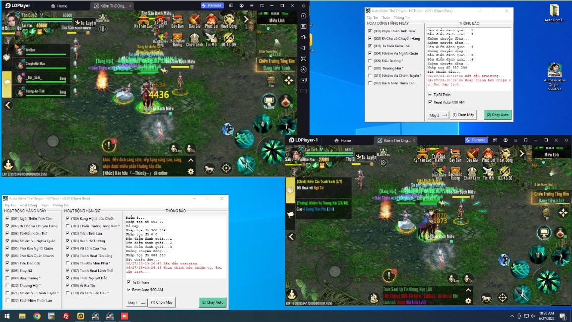 Auto Kiếm Thế Origin VNG miễn phí cho giả lập LDPlayer9 - Update 22/01 ...